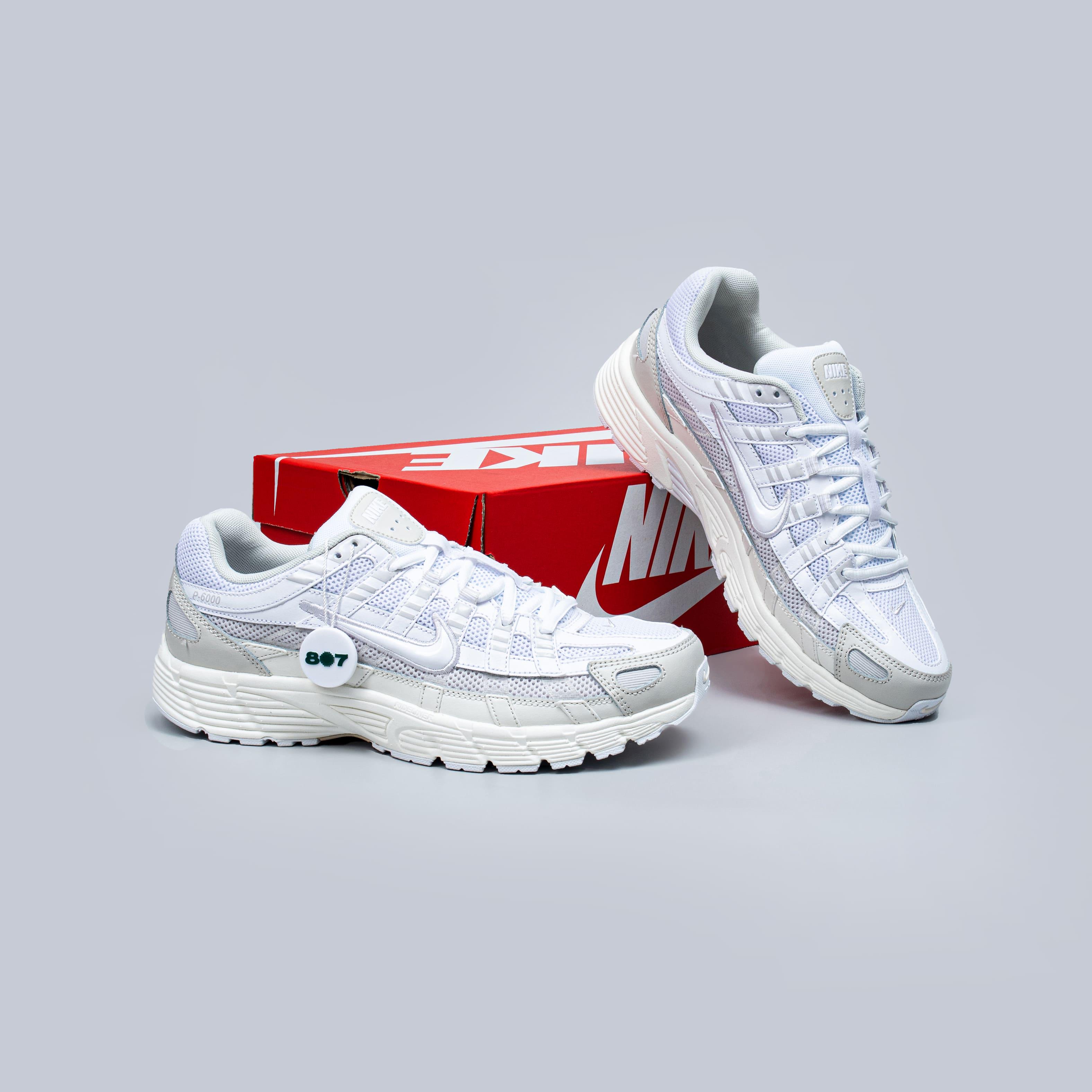 Nike P6000 White Sail Vast Grey - 807GARAGE