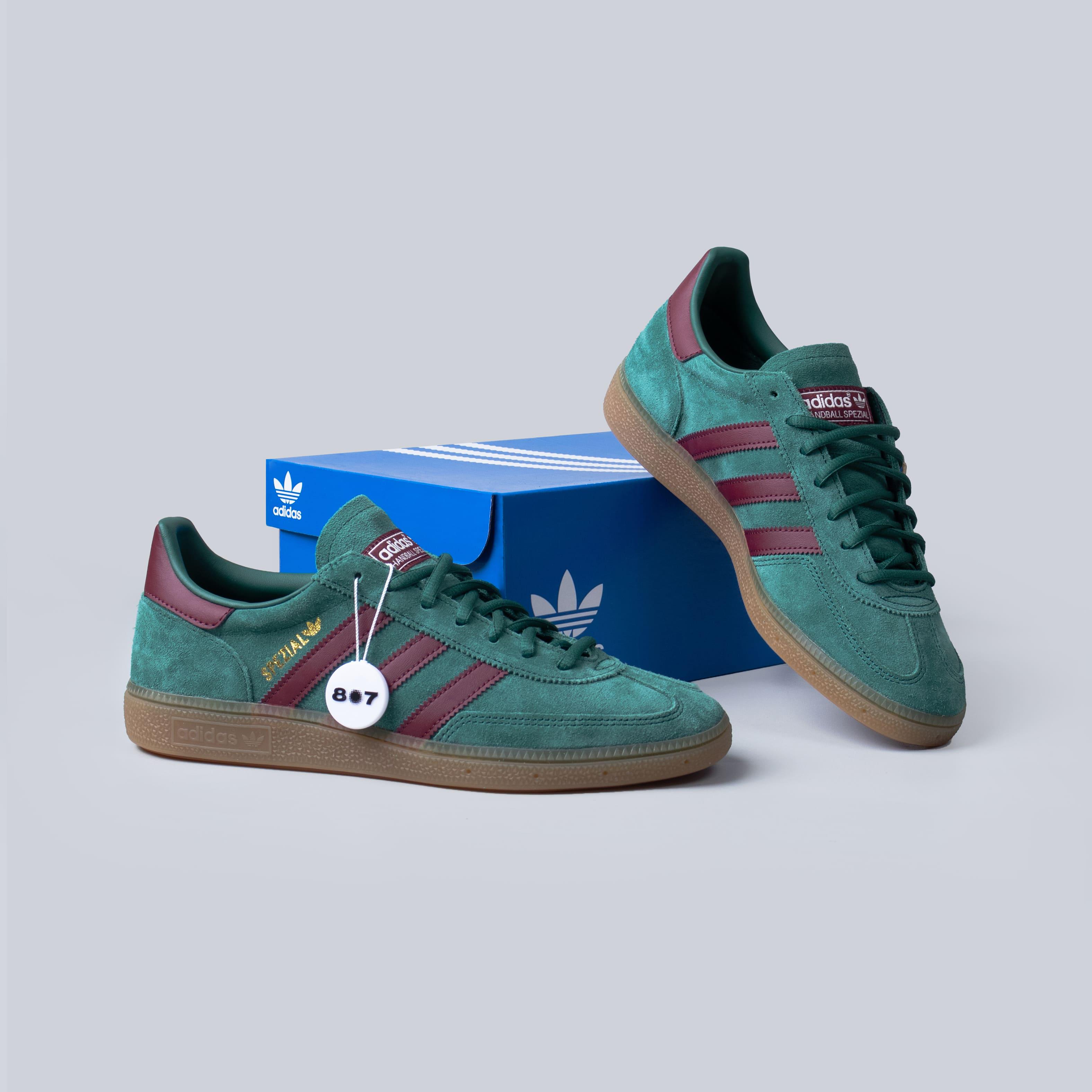 Adidas Handball Spezial Collegiate Green Shadow Red - 807GARAGE