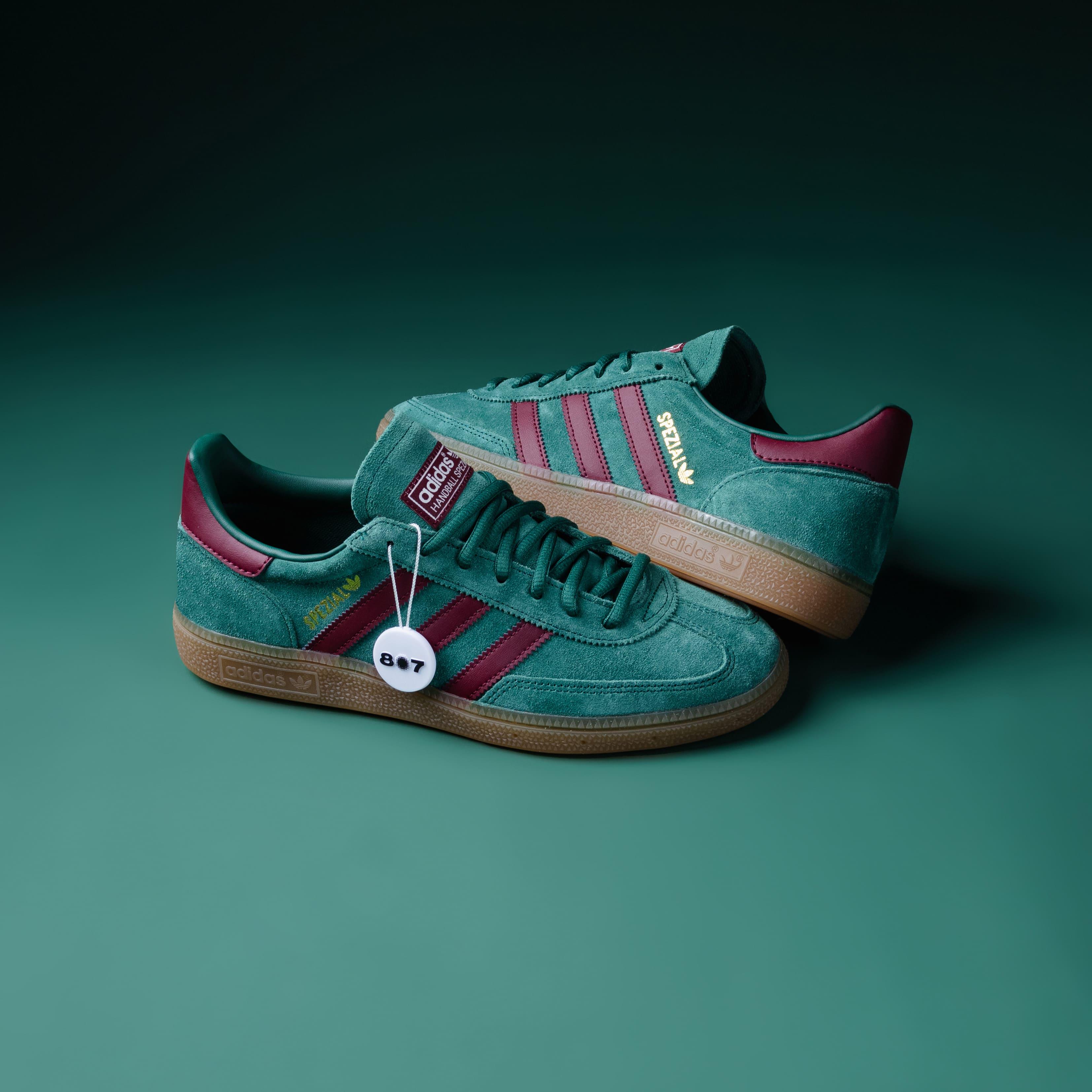 Jual Adidas Handball Spezial Collegiate Green Shadow Red - 807GARAGE