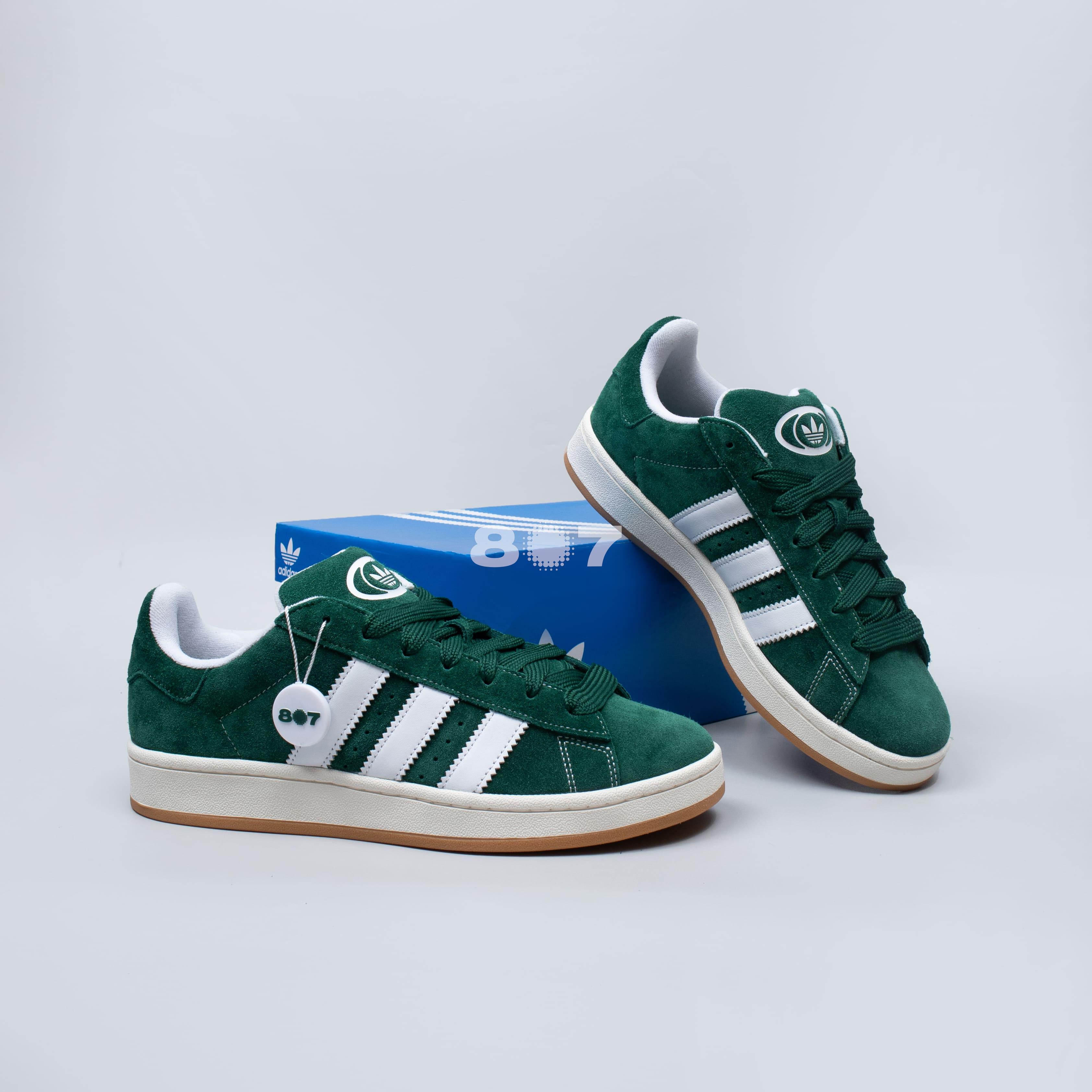 ADIDAS CAMPUS 00s DARK GREEN CLOUD WHITE - 807GARAGE