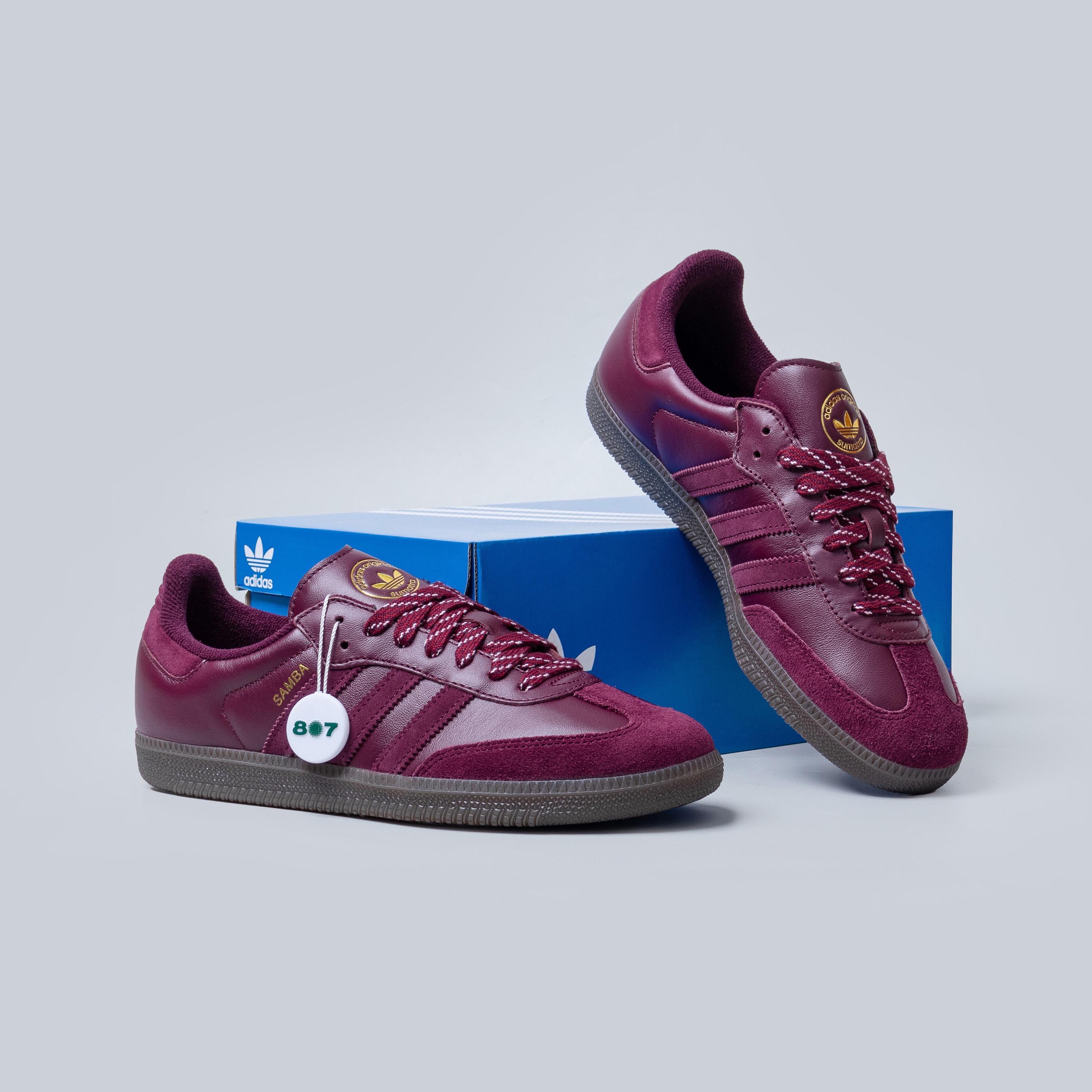 Jual Adidas Samba OG Sumatra Maroon Gum - 807GARAGE