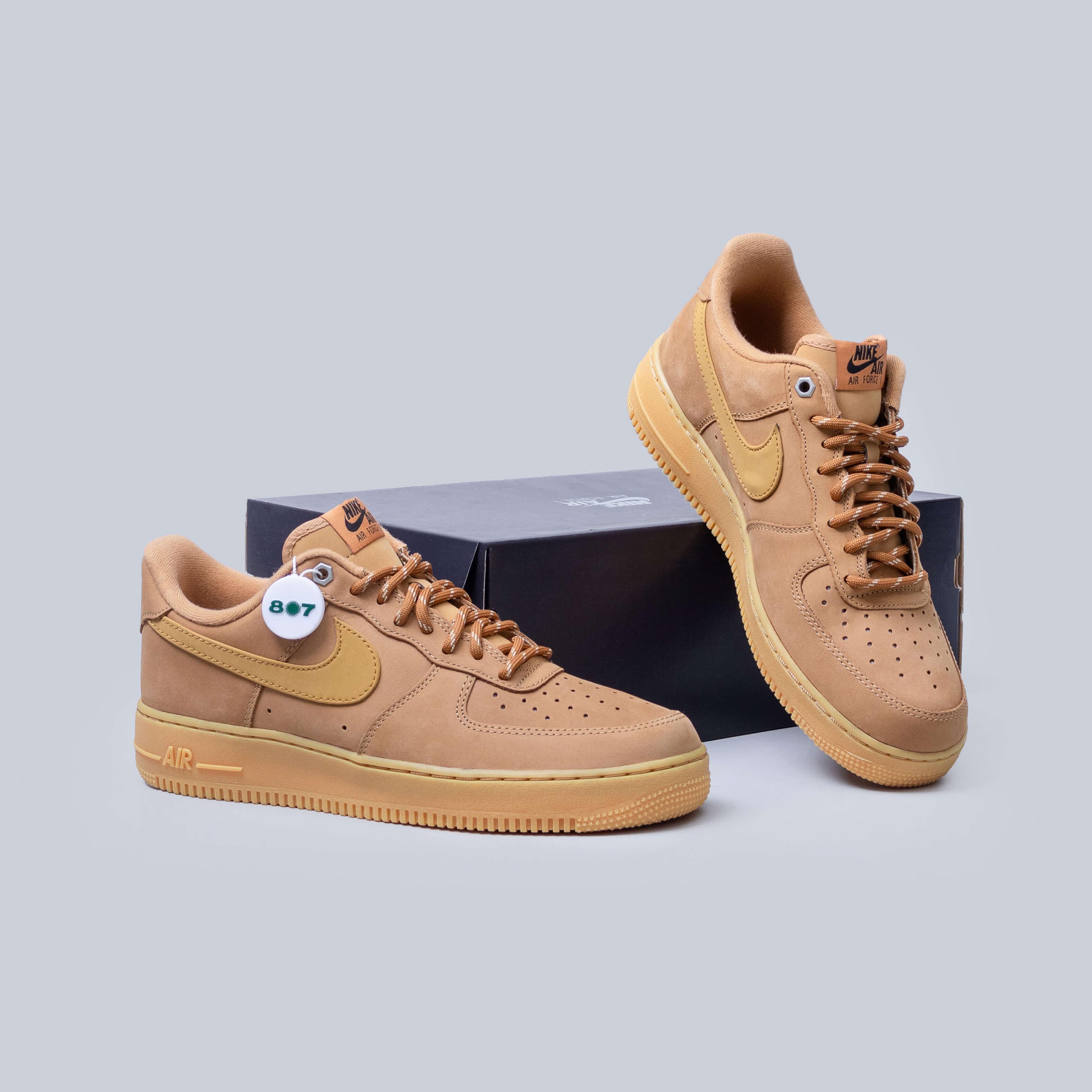 Jual Air Force 1 Low Flax Brown - 807GARAGE
