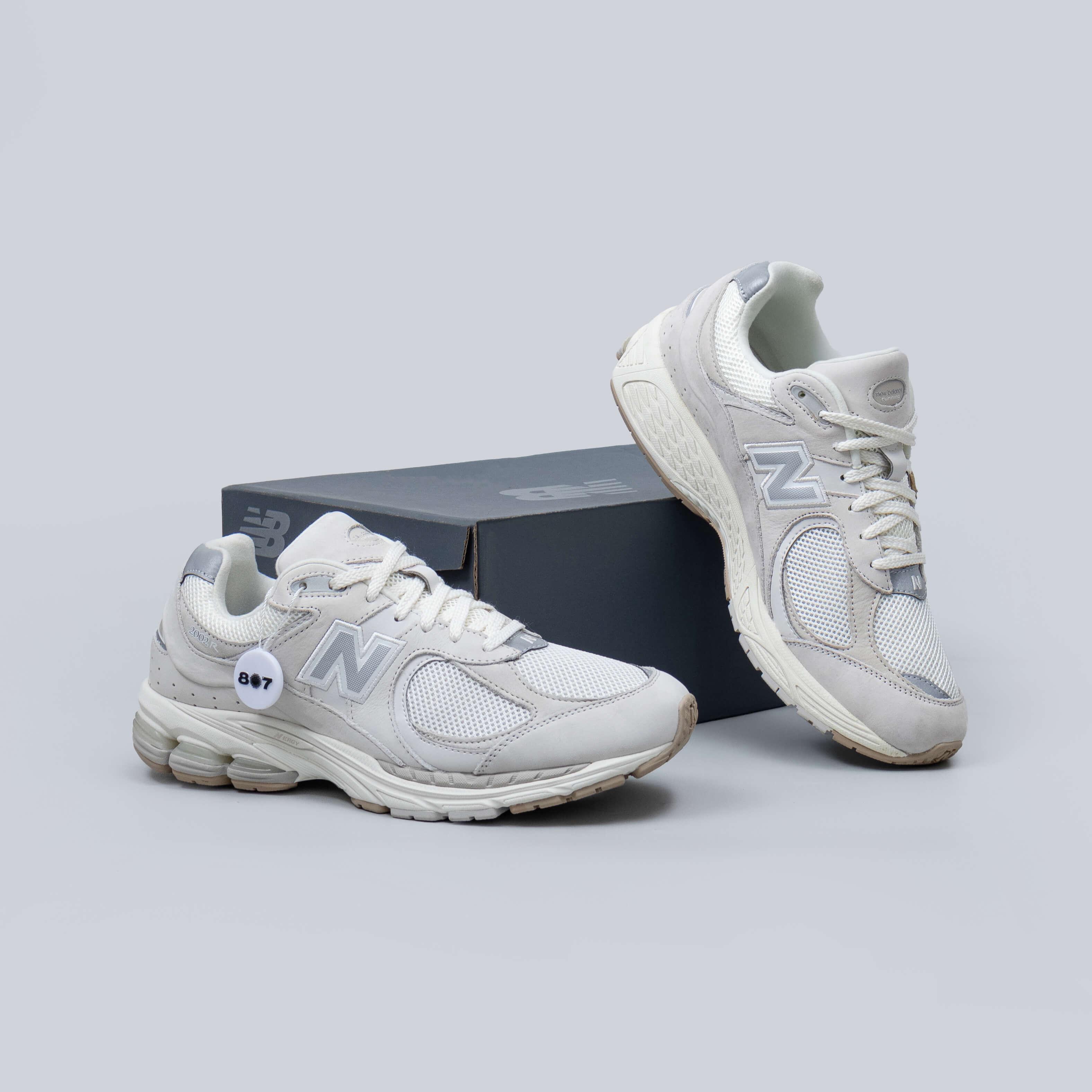 Jual New Balance 2002R White Ivory - 807GARAGE