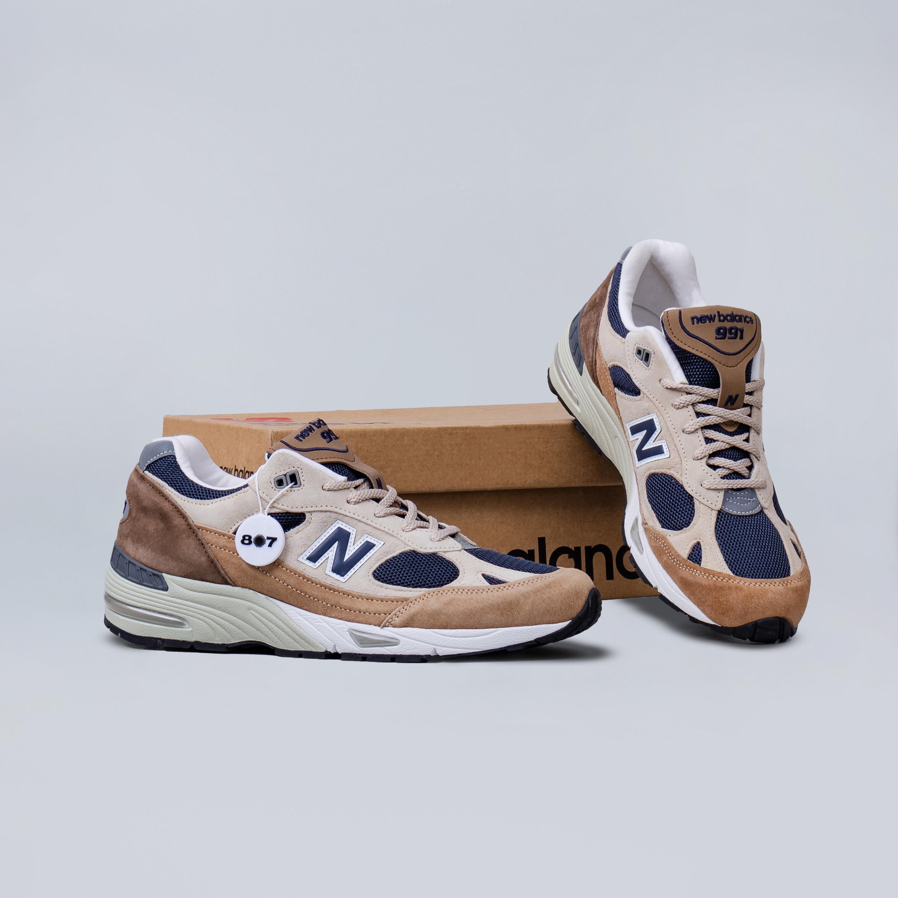 Jual New Balance 991 Made In England Cappuccino - 807GARAGE